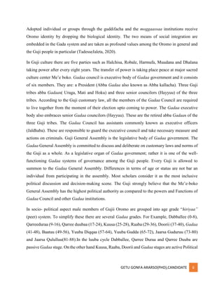 Socio political fuction of Gada sytem.docx | Religion & Spirituality