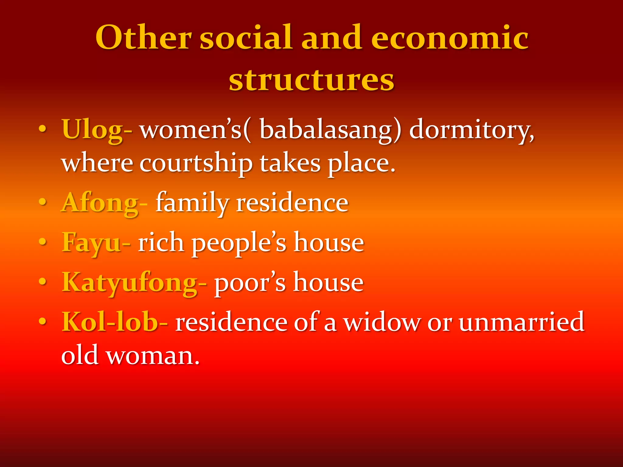 Socio political structure (Bontoc and Benguet) | PPTX
