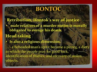 Socio political structure (Bontoc and Benguet) | PPTX