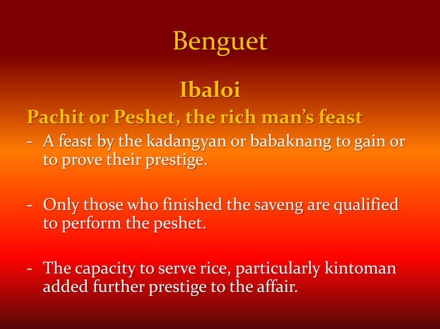 Socio political structure (Bontoc and Benguet) | PPTX