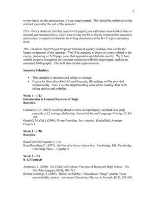 Sociopolitical Contexts of Writing Instruction | PDF