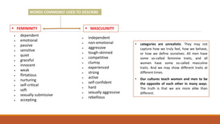 Language and Gender (Sociolinguistics) | PPTX