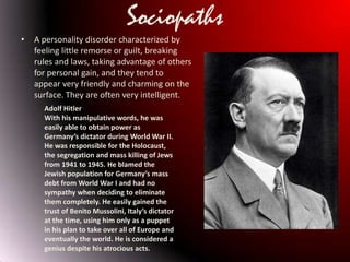 Socio-Psycho Comparison | PPTX