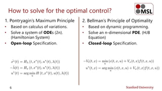 Stochastic Optimal Control & Information Theoretic Dualities | PPTX