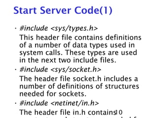 Socket Programming | PPT | Computer Networking | Computing