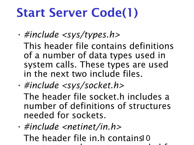Socket Programming | PPT