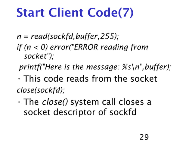 Socket Programming | PPT