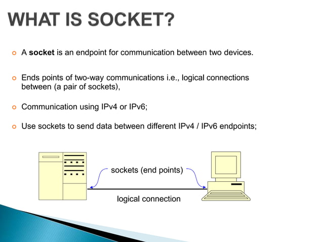 What is Socket? | PPT