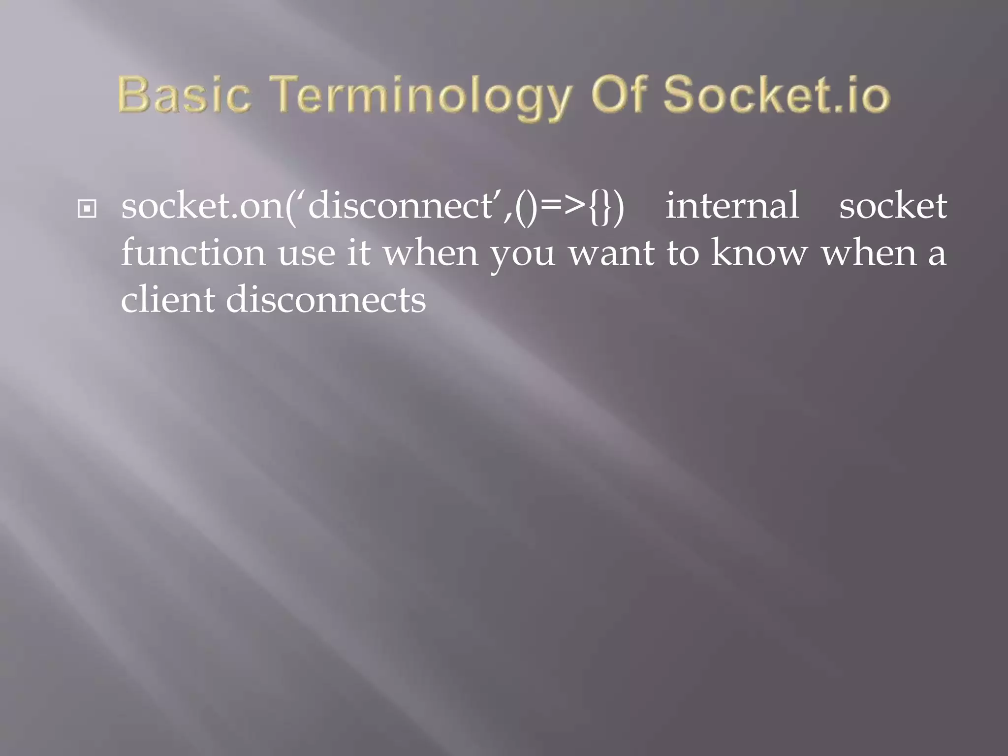 Socket.pptx | Free Download