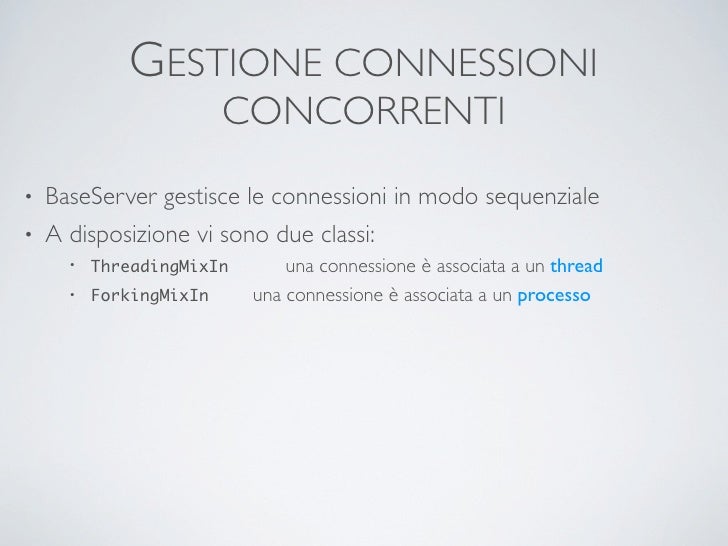 Socket E Socketserver Il Framework Per I Server Internet In Python
