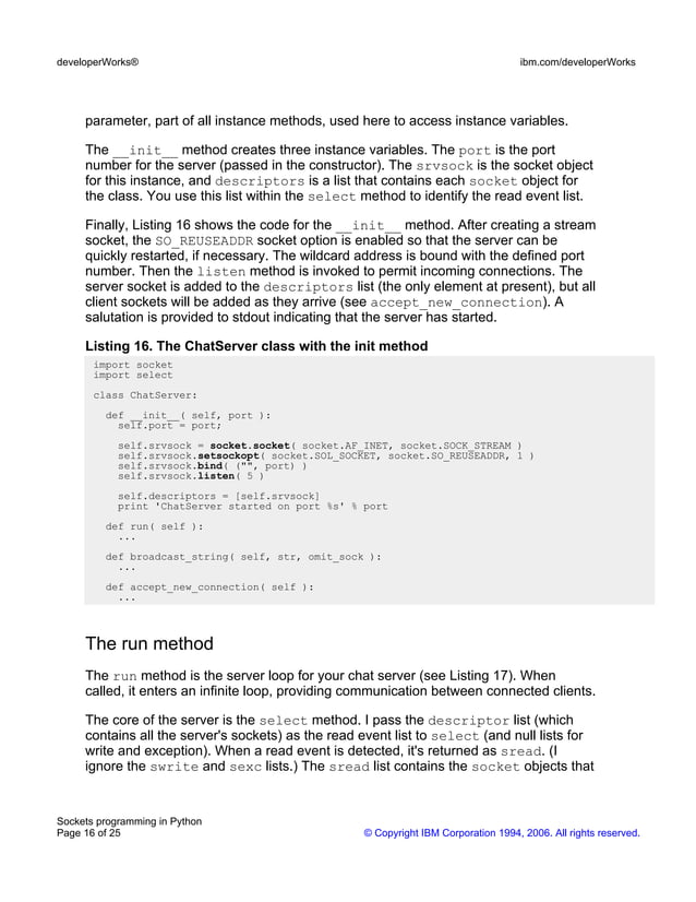 Socket Programming In Python | PDF | Programming Languages | Computing