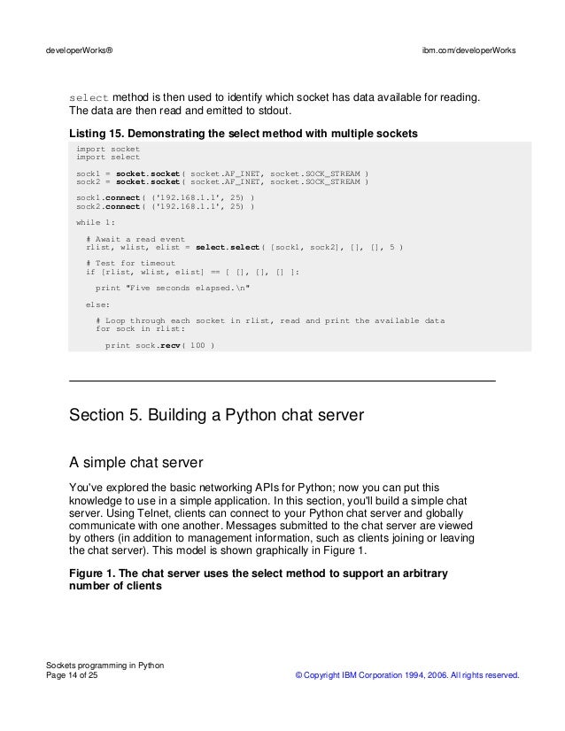 Socket Programming In Python