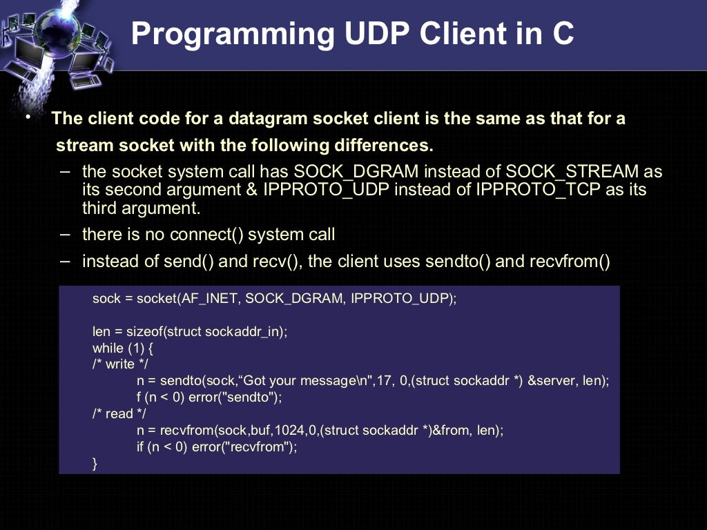 Socket Programming Tutorial