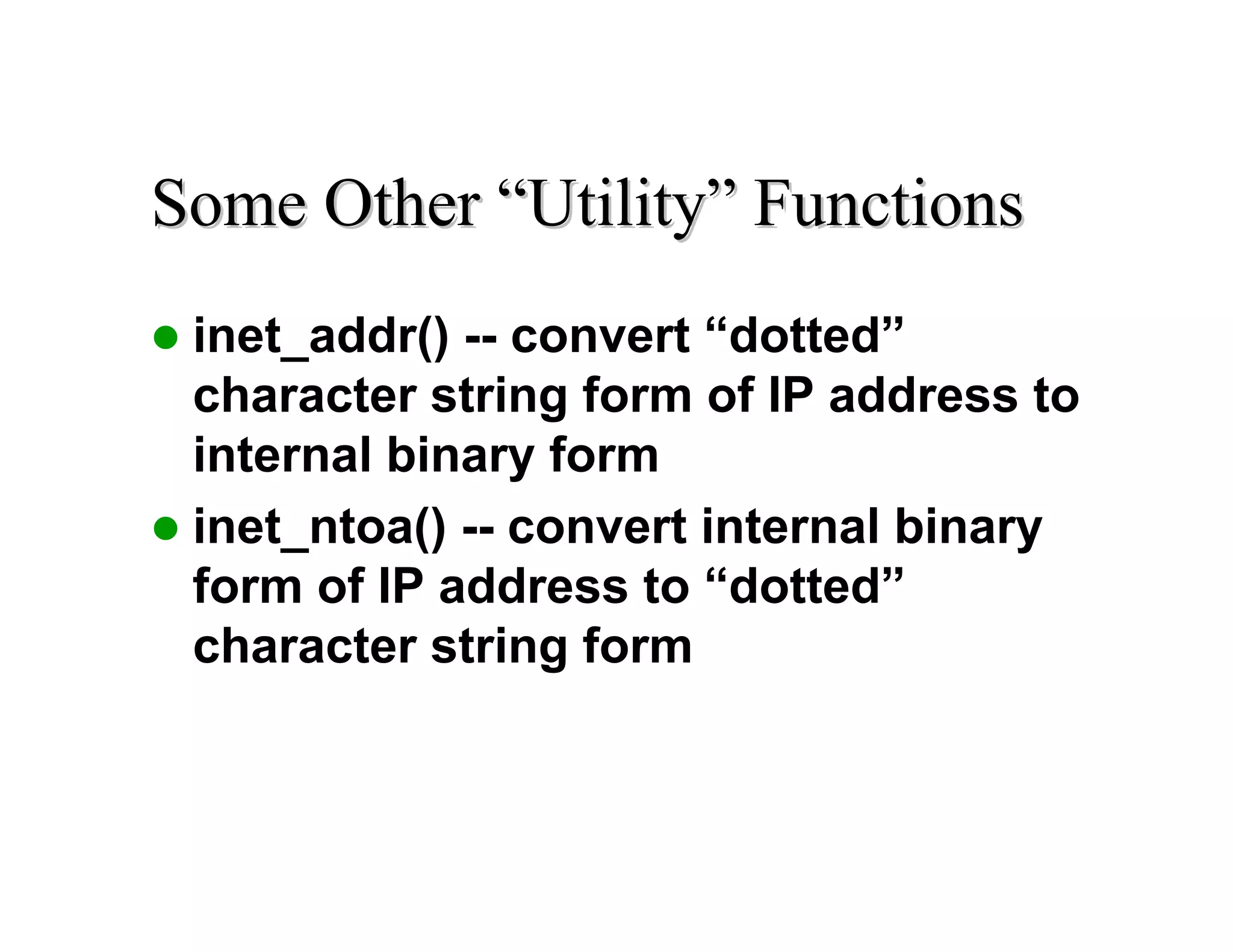 Socket Programming | PDF | Computer Networking | Computing
