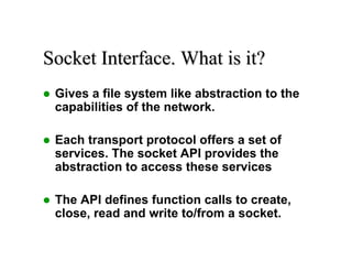 Socket Programming | PDF | Computer Networking | Computing