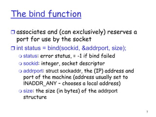 Socket Programming | PPTX
