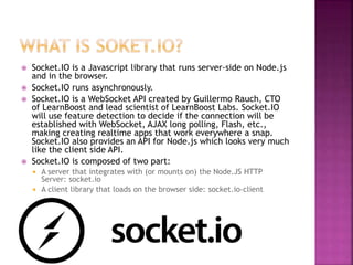 Socketio | PPTX