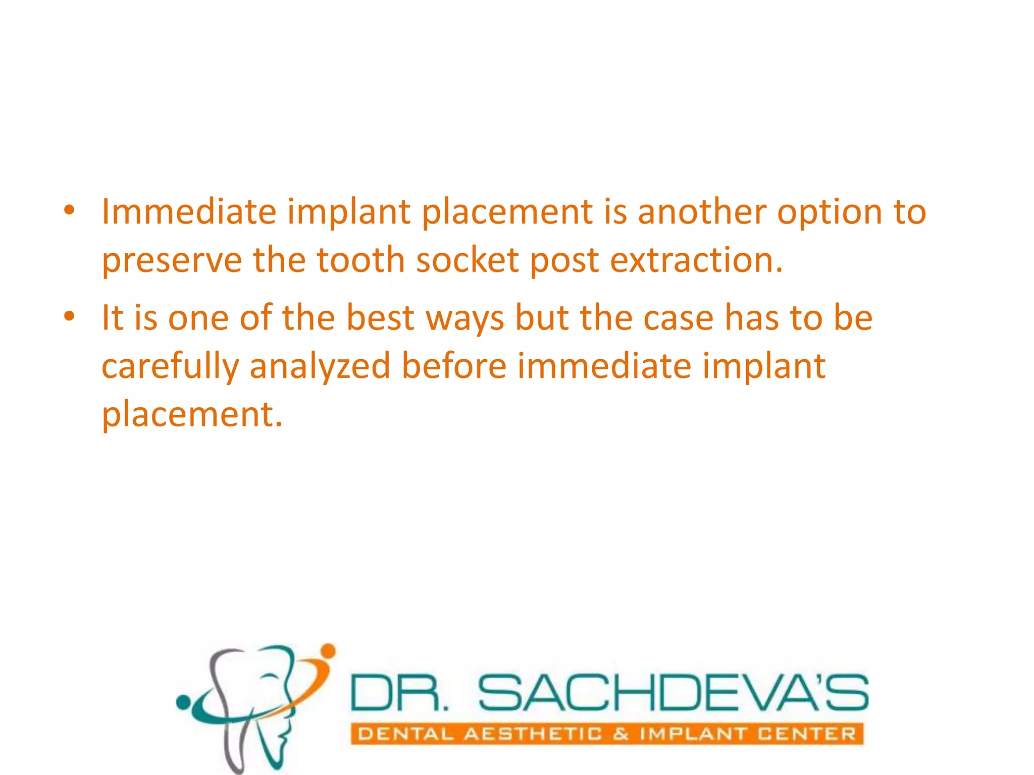 Socket Preservation | Ridge Preservation | PPTX