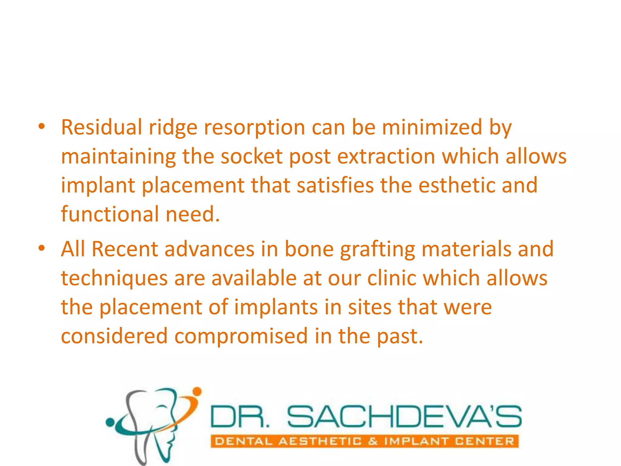 Socket Preservation | Ridge Preservation | PPTX