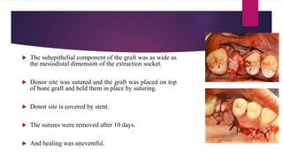 SOCKET PRESERVATION TECHNIQUE- A Case Presentation.pptx