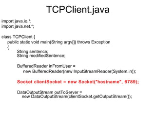 Socket programming | PPT