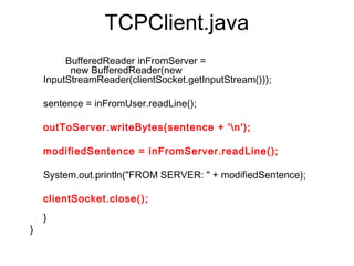 Socket programming | PPT