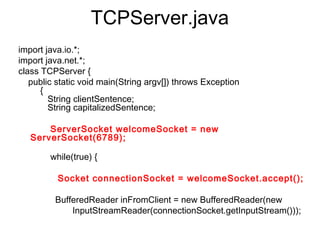 Socket programming | PPT