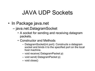 Socket programming | PPT