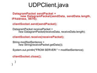 Socket programming | PPT