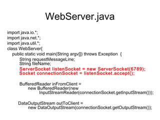 Socket programming | PPT