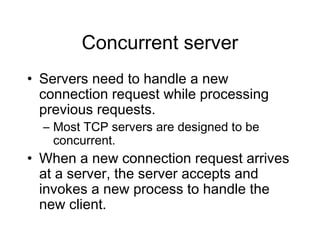 Socket programming | PPT