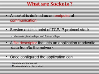 Socket programming | PPT
