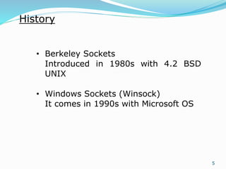 Socket programming | PPTX | Computer Networking | Computing