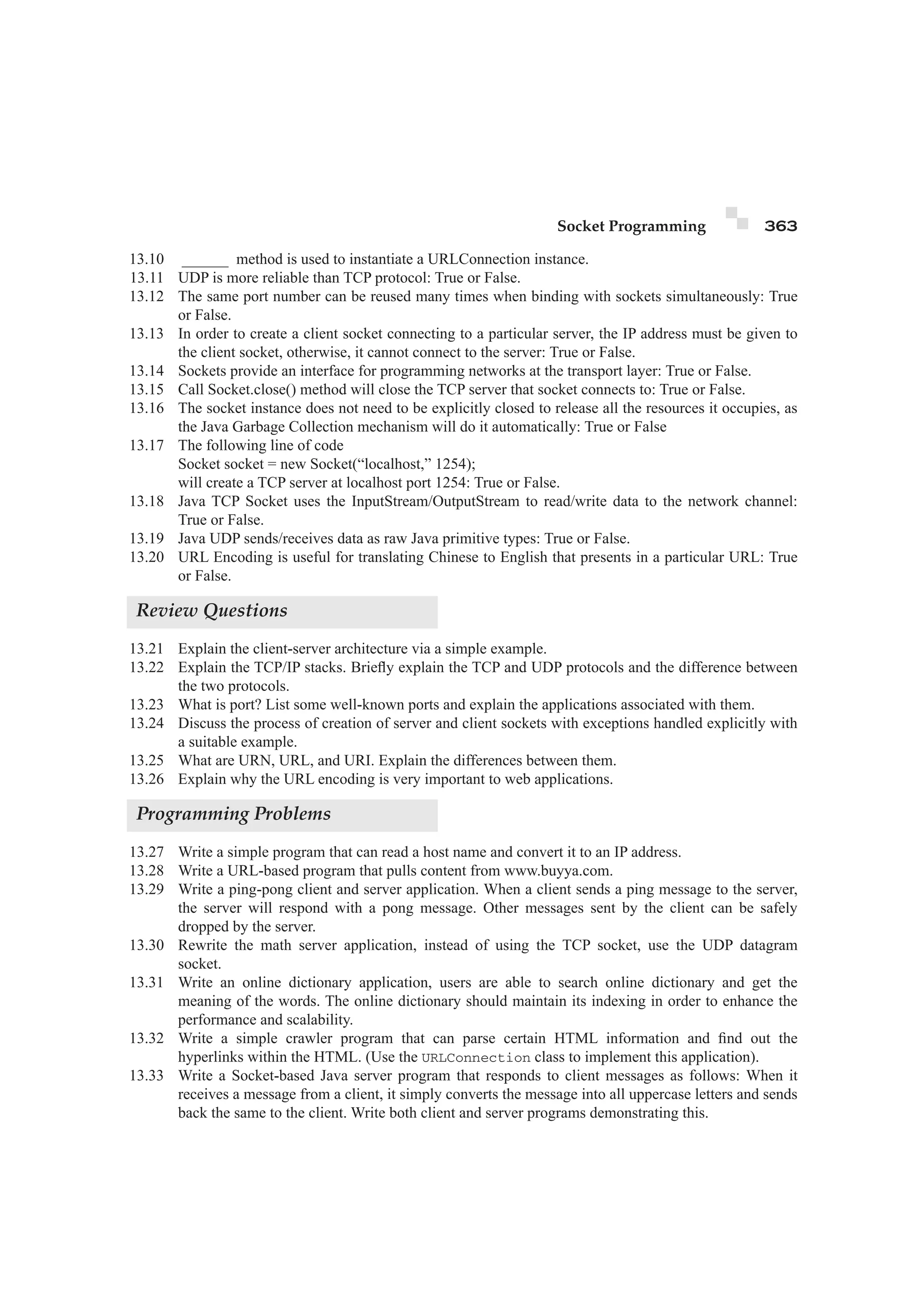 Socket programming | PDF