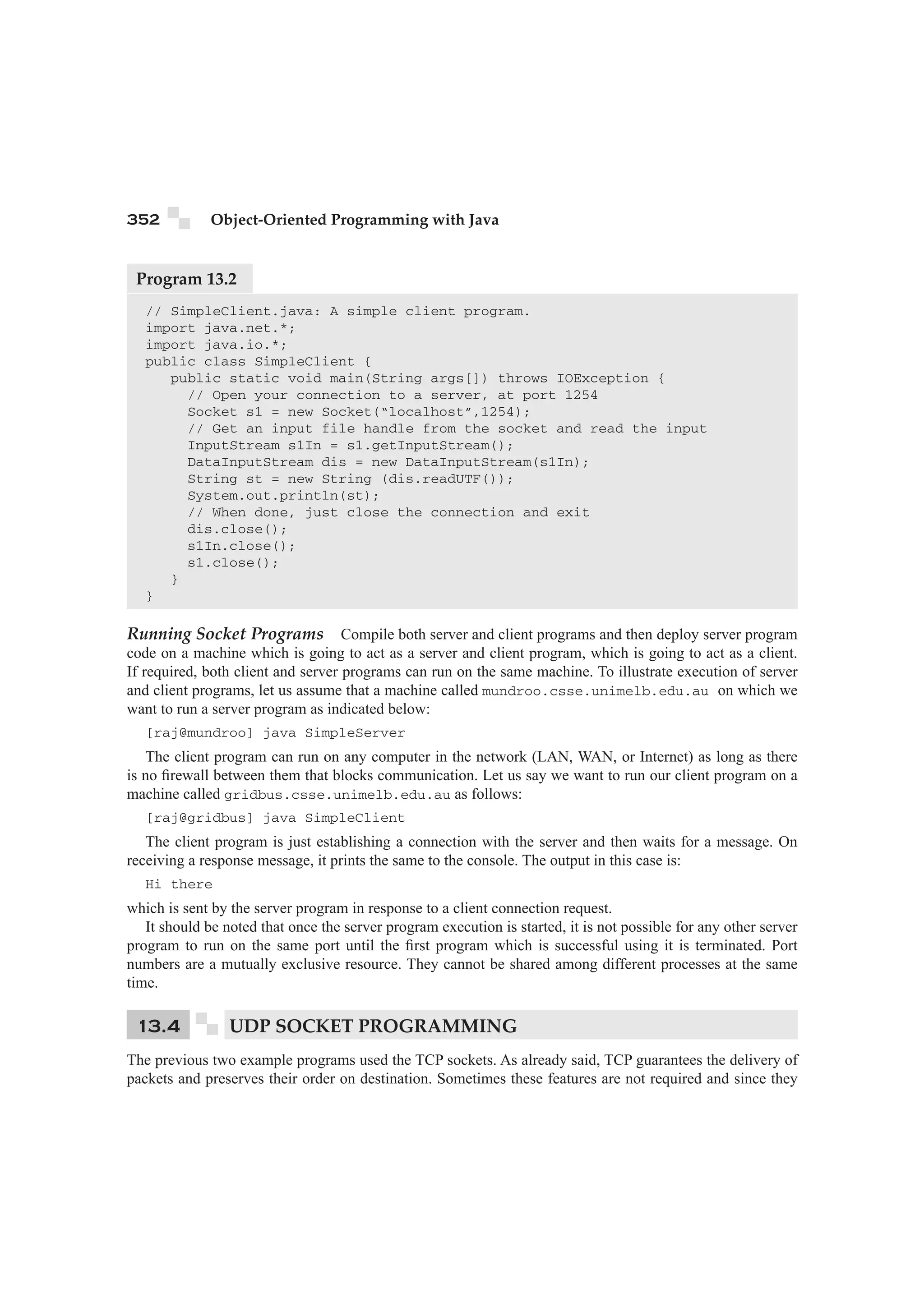 Socket programming | PDF