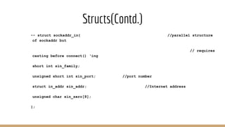 Socket programming in c | PPT