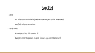 Socket programming in c | PPT