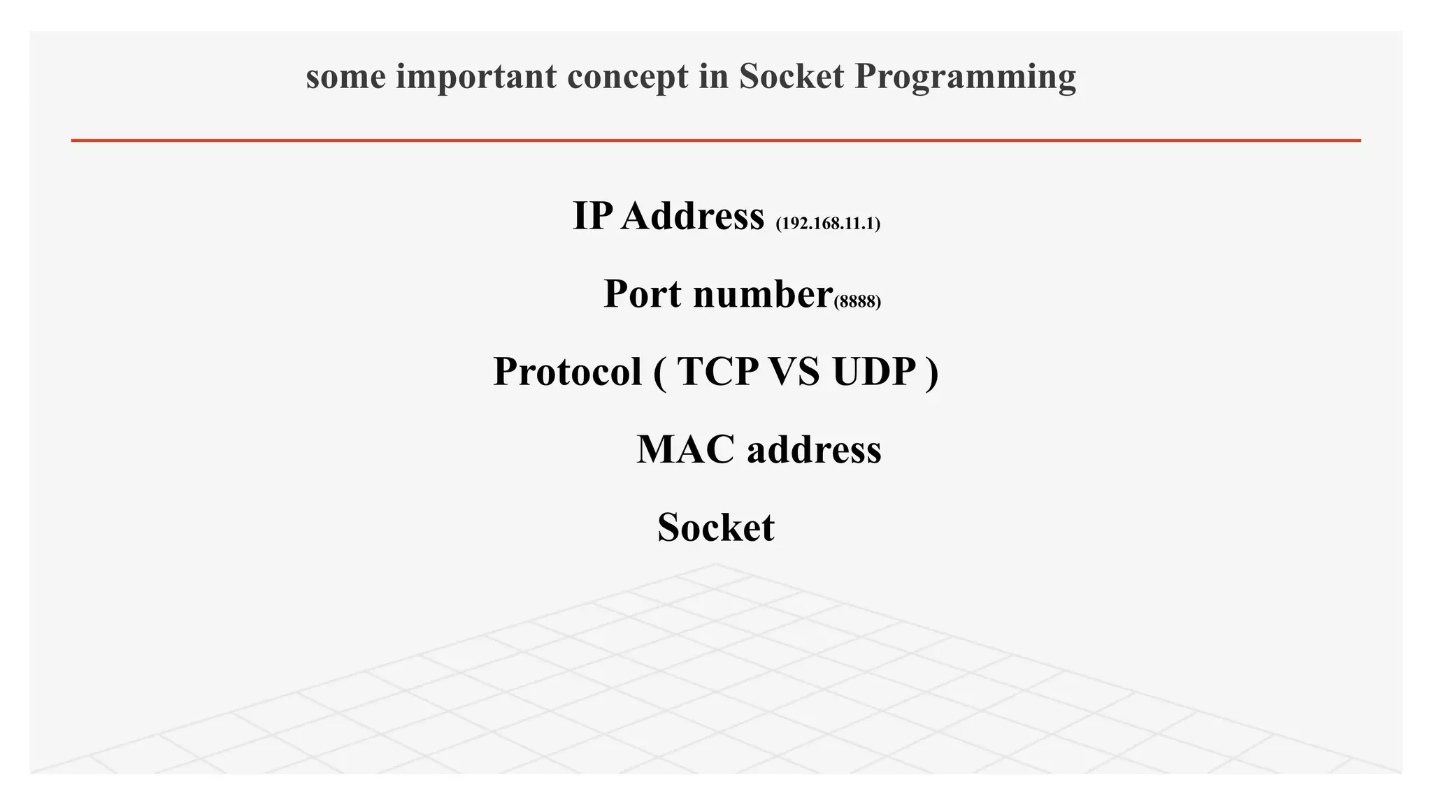Socket Programming Or Network Programming Ppt 9860