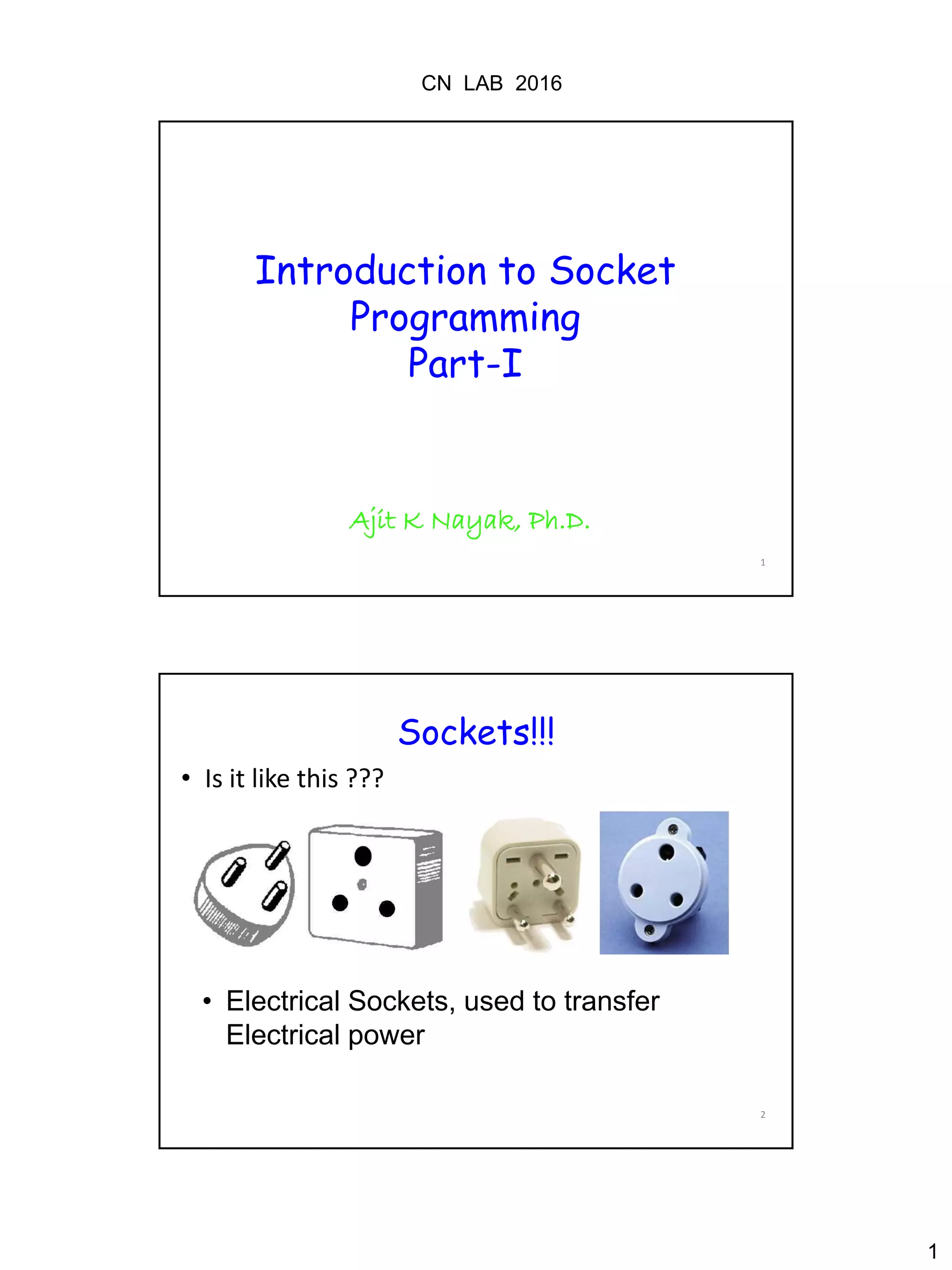 Socket Programming Using C Pdf Operating Systems Computer 3293