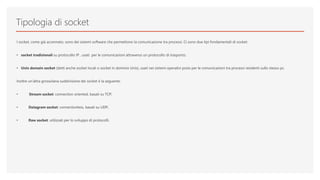 Socket python | PPTX | Programming Languages | Computing