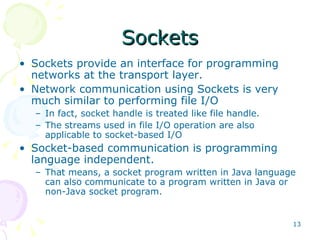 Sockets | PPT
