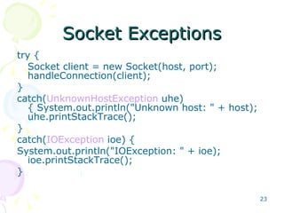 Sockets | PPT