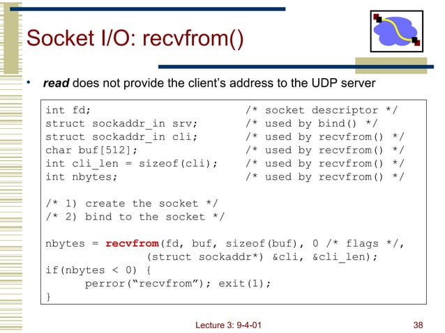 Application Layer And Socket Programming Ppt