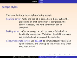 Sockets | PPT