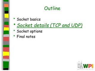 Introduction to sockets tcp ip protocol.ppt