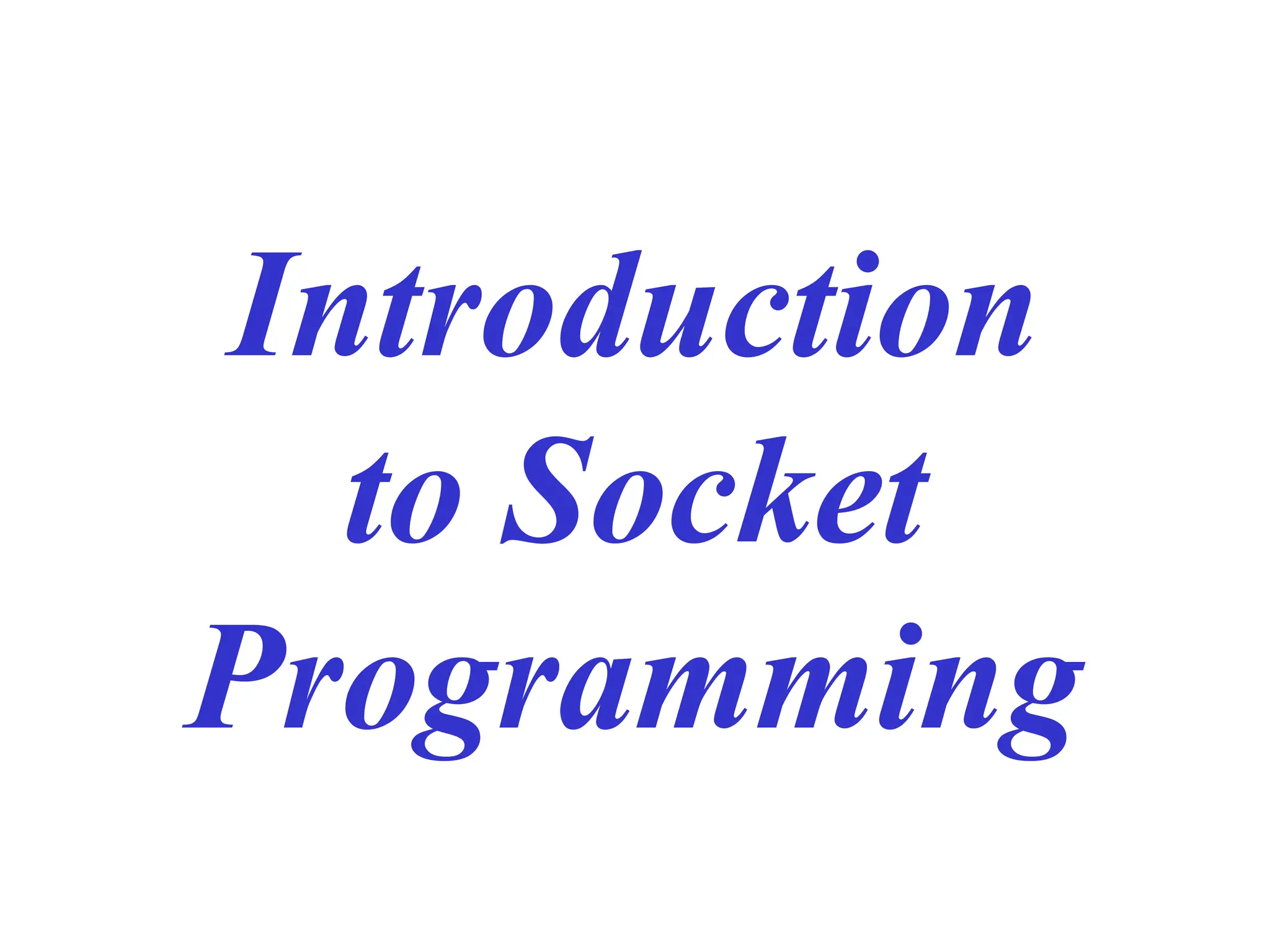 sockets SMTP Bmsce ppt information science and engineering | PPT