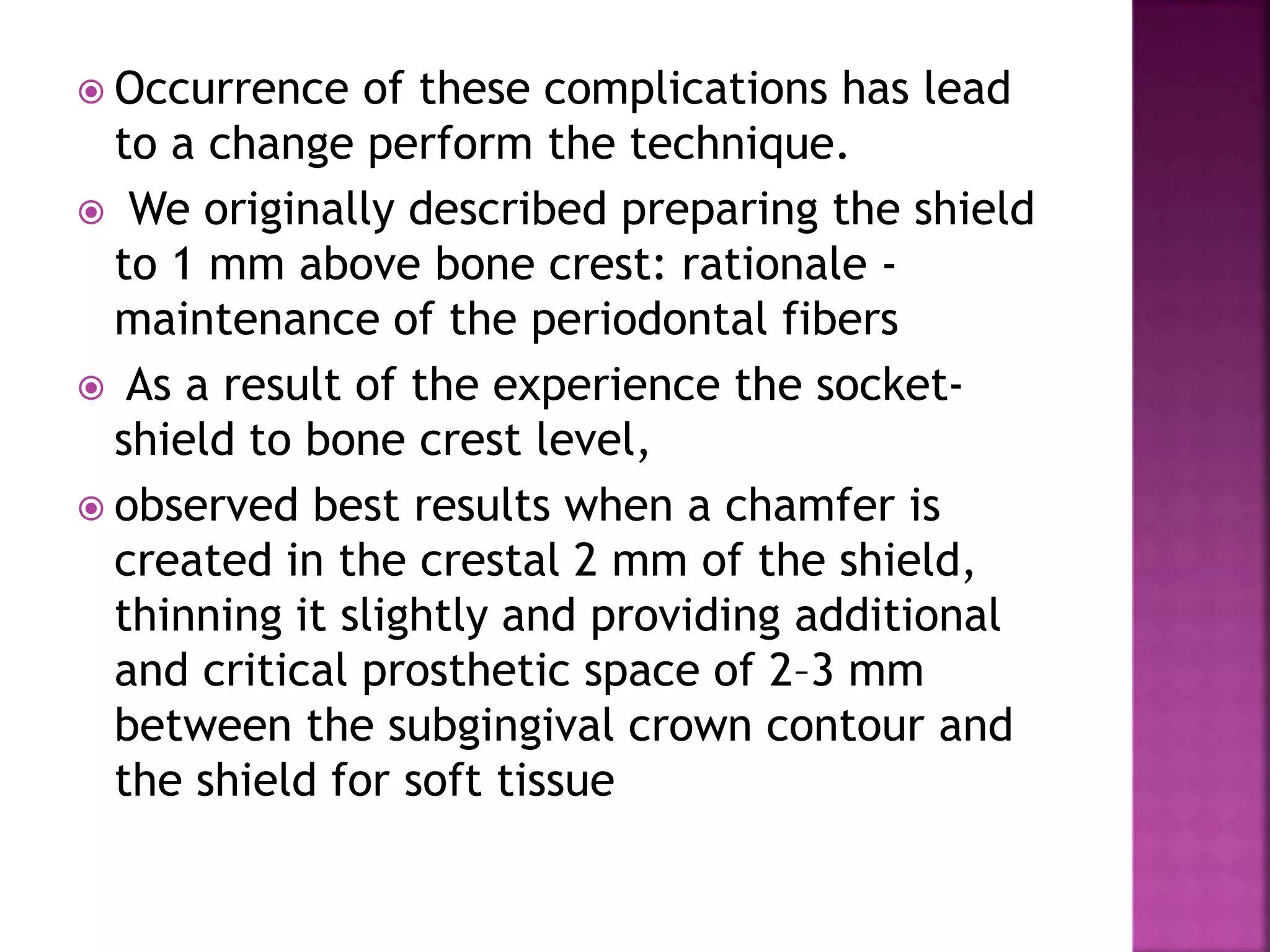 Socket shield jc | PPTX