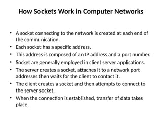sockets,HTTP computer networks notes.pptx