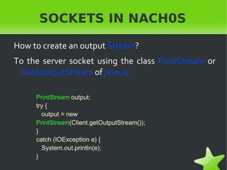 Sockets in nach0s | PPT