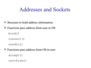 Sockets | PPT